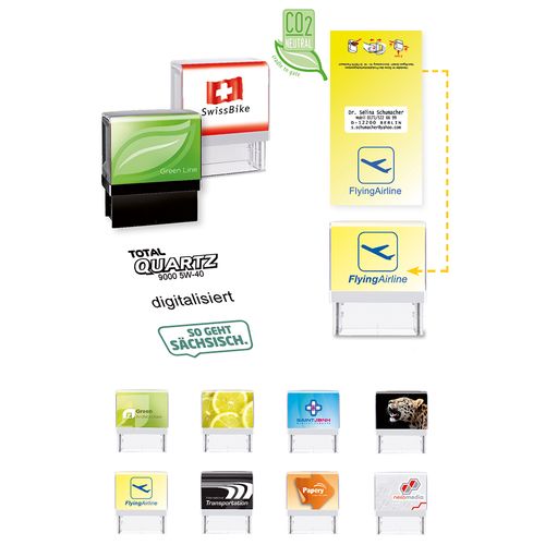 Printer Line, tampon automatique, empreinte sur mesure - Printer 20 ...